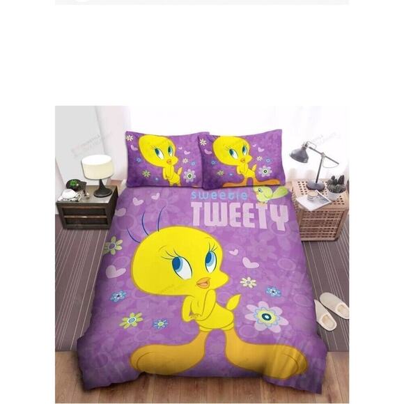 Unbranded | Bedding | Looney Tunes Tweety Bird Sweetie Tweety Twin ...